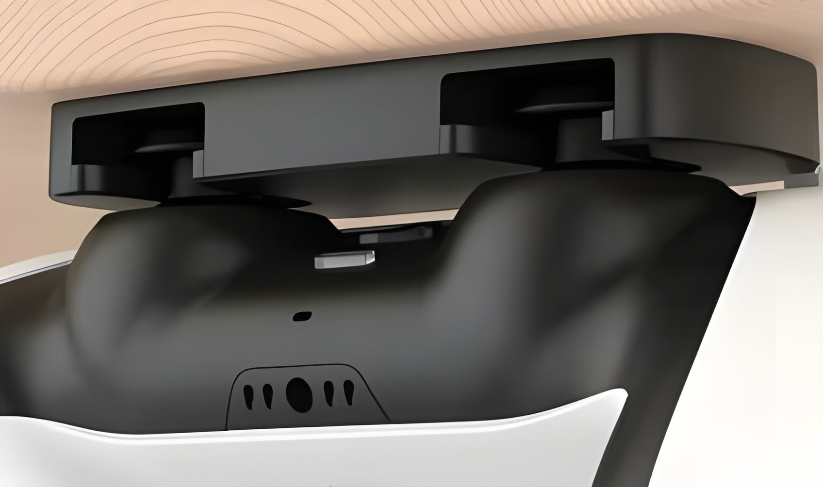 PS5 Controller Under-Desk Hanger – Space-Saving DualSense Holder for T – Framora